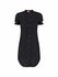 Платье DIESEL Cut-out button dress, размер S, black/black