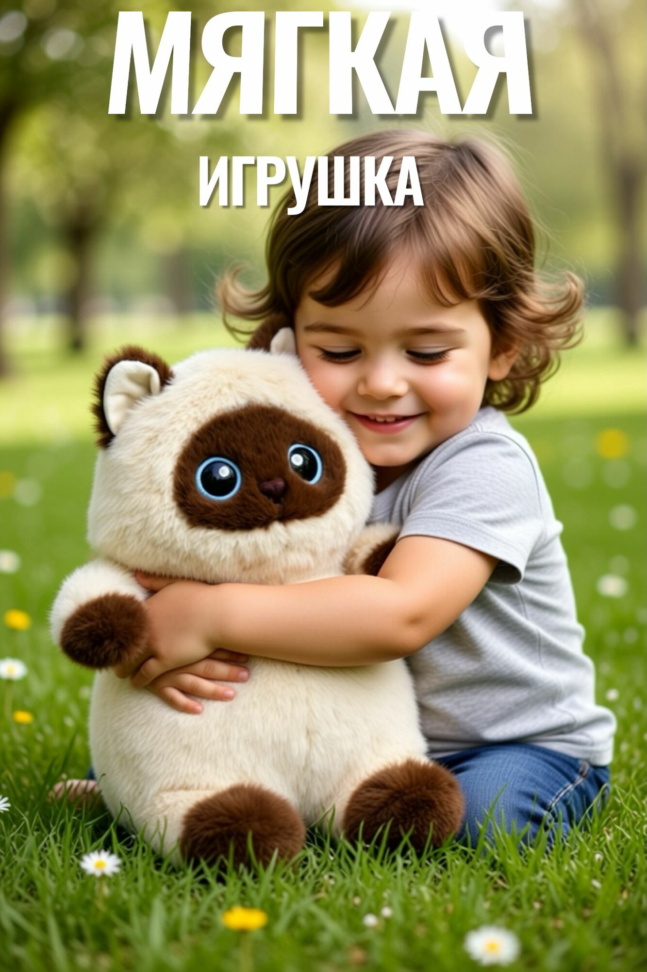 Котик мягкая игрушка