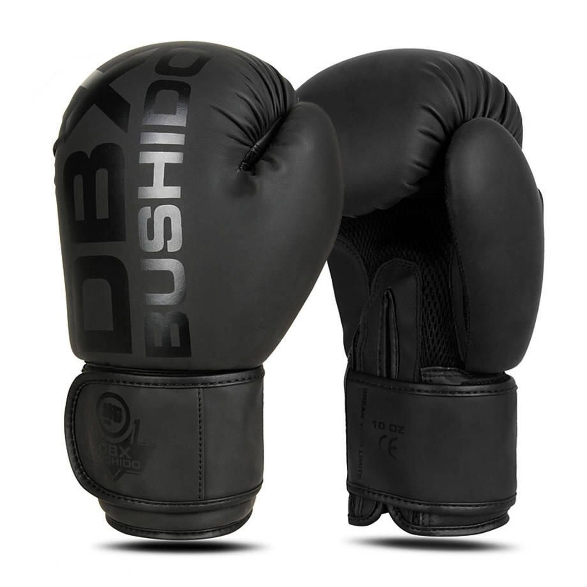 Боксерские перчатки DBX Bushido B-2v21 Active Clima для взрослых, Decathlon, Цвет: Черное, Размер: 16 унций