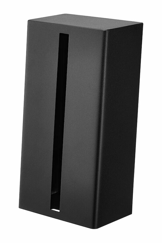 Диспенсер для бумажных полотенец Yamazaki 1441. размеры: 12,6 x 9,7 x 23,7 см, цвет черный