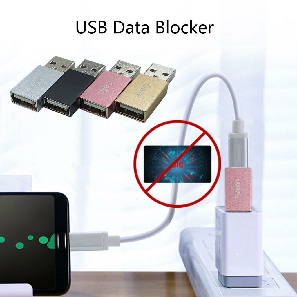 USB-блокиратор данных, Черный — фото 1