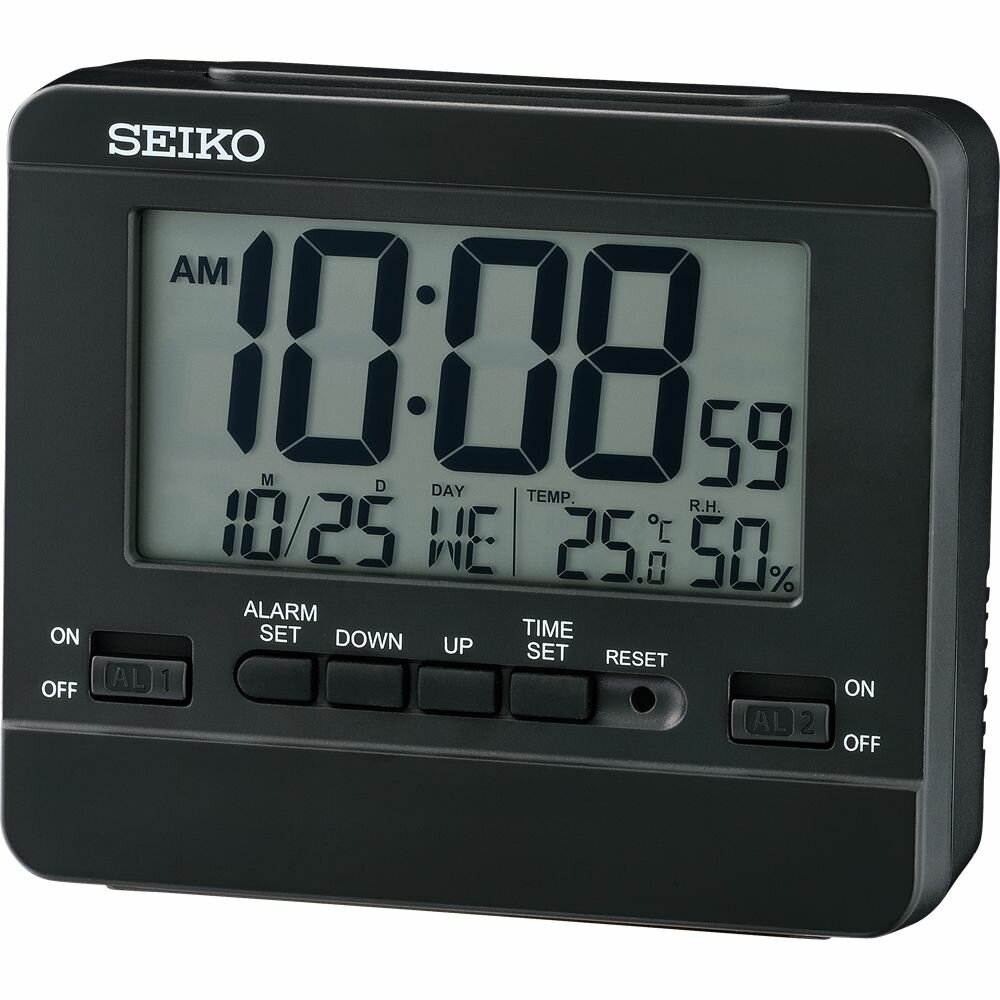 Настольные часы Seiko Electronic Table Clock QHL086K