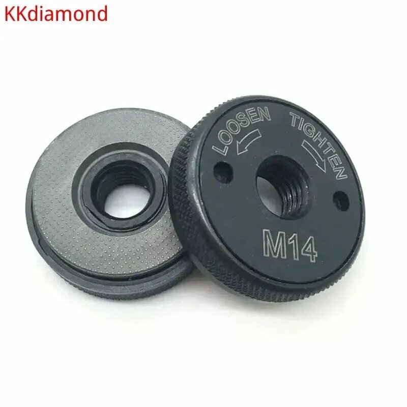 Быстрозажимная гайка M14 для УШМ (22.2 мм) - удобная фиксация дисков для угловых шлифовальных машин