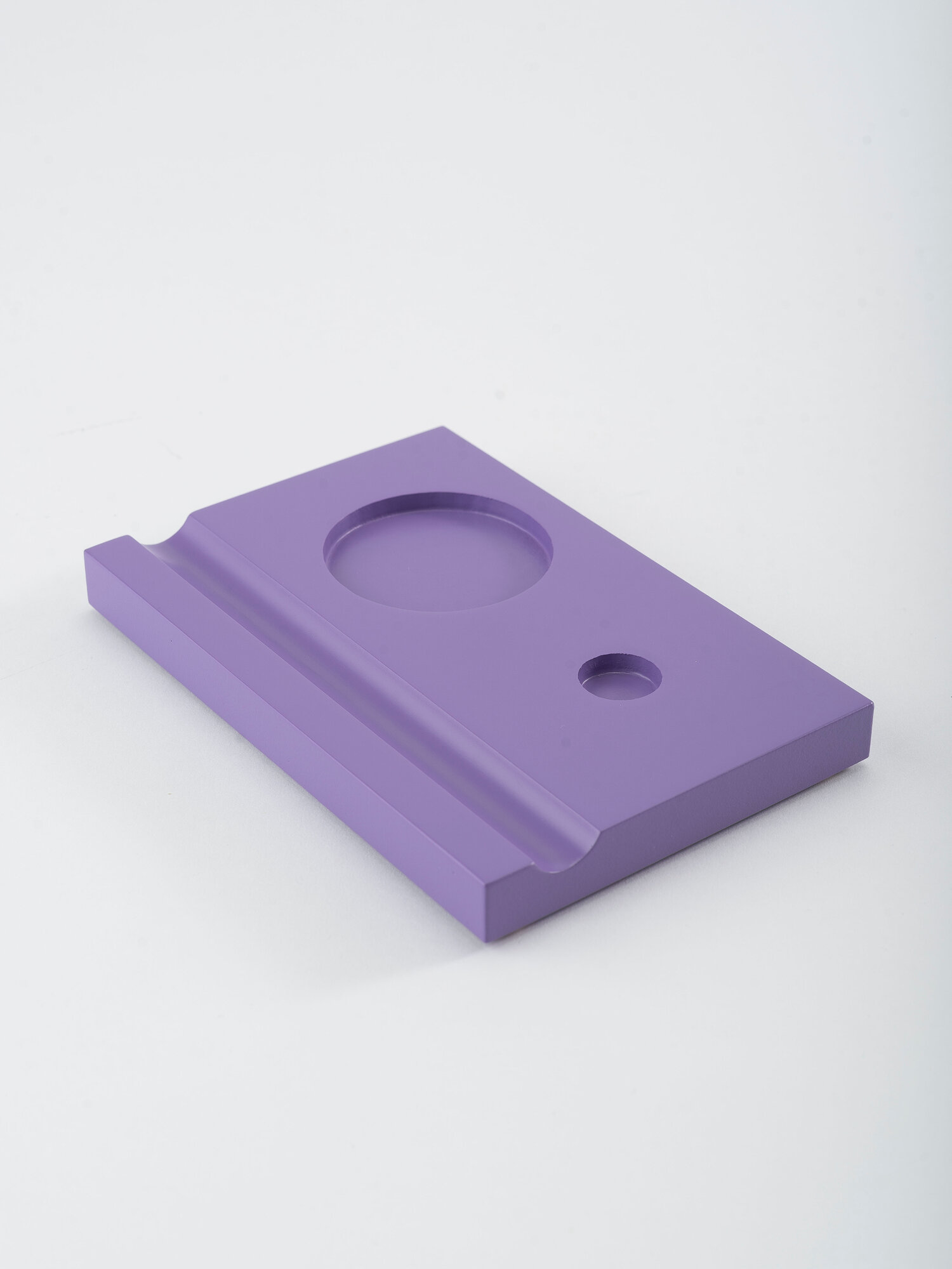 Подставка для чернильницы-непроливайки, сиреневая