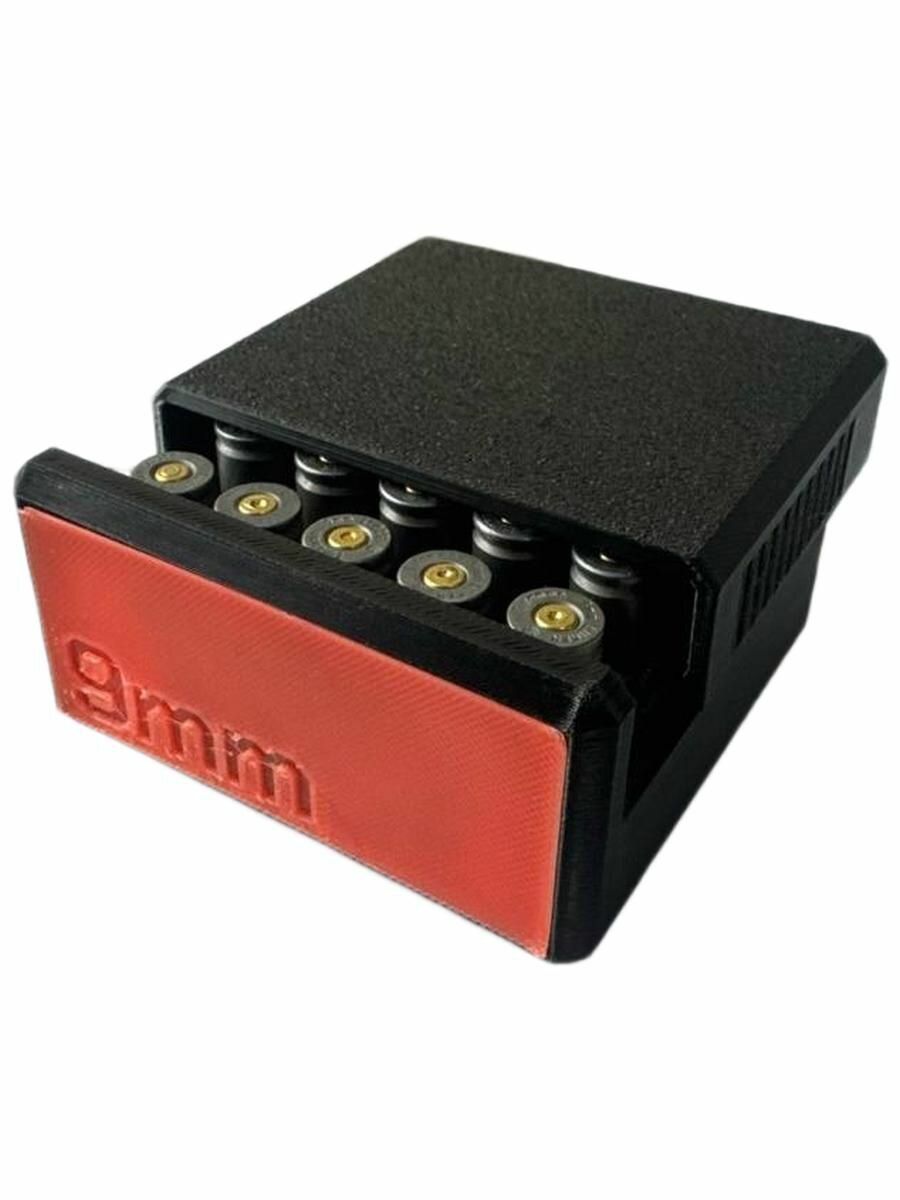 Фальшпатрон / Патрон учебный 9х19 Люгер Серый /20 штук /Подарочная упаковка