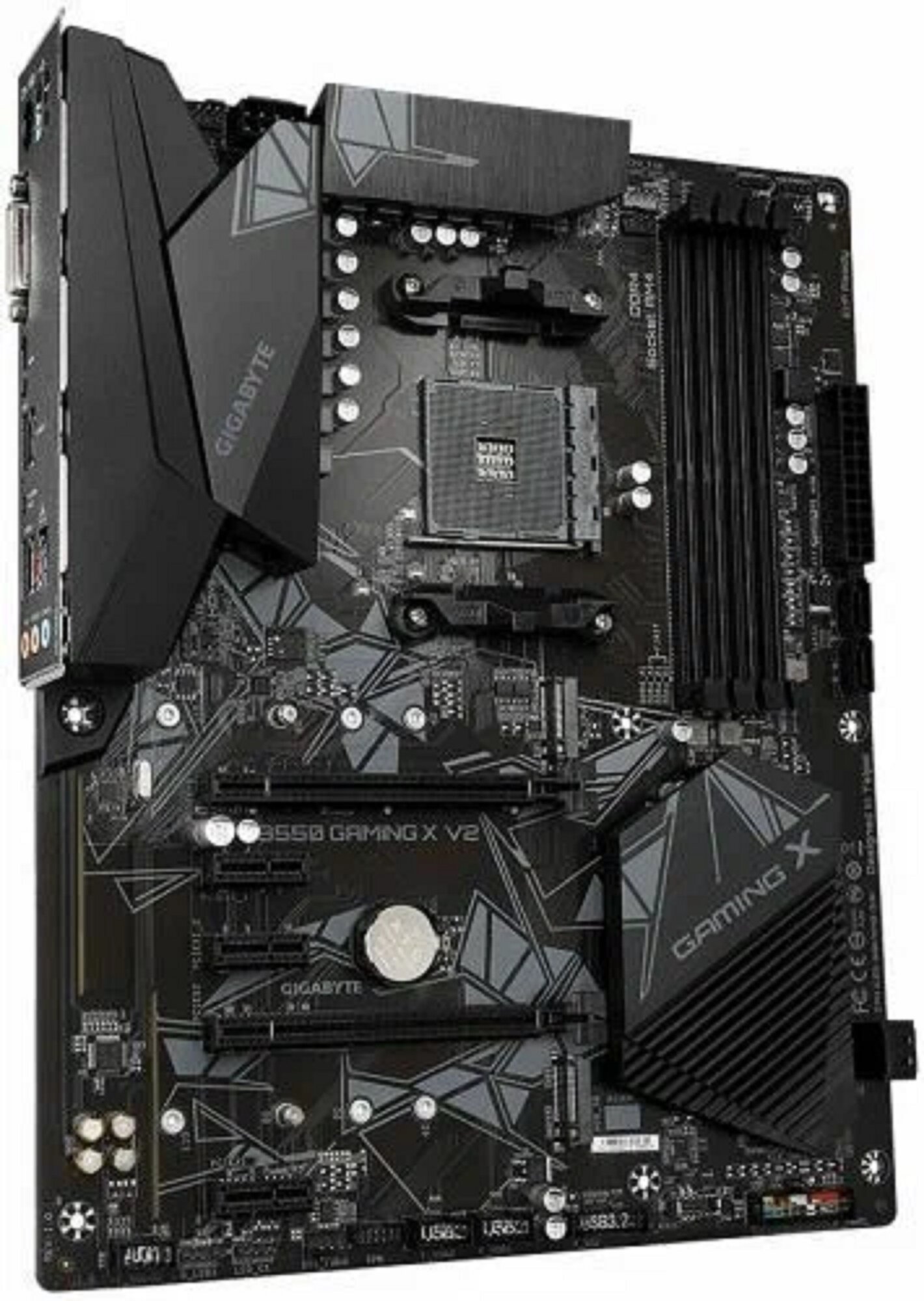 Материнская плата Gigabyte B550 GAMING X V2, Socket AM4, AMD B550, ATX, Ret