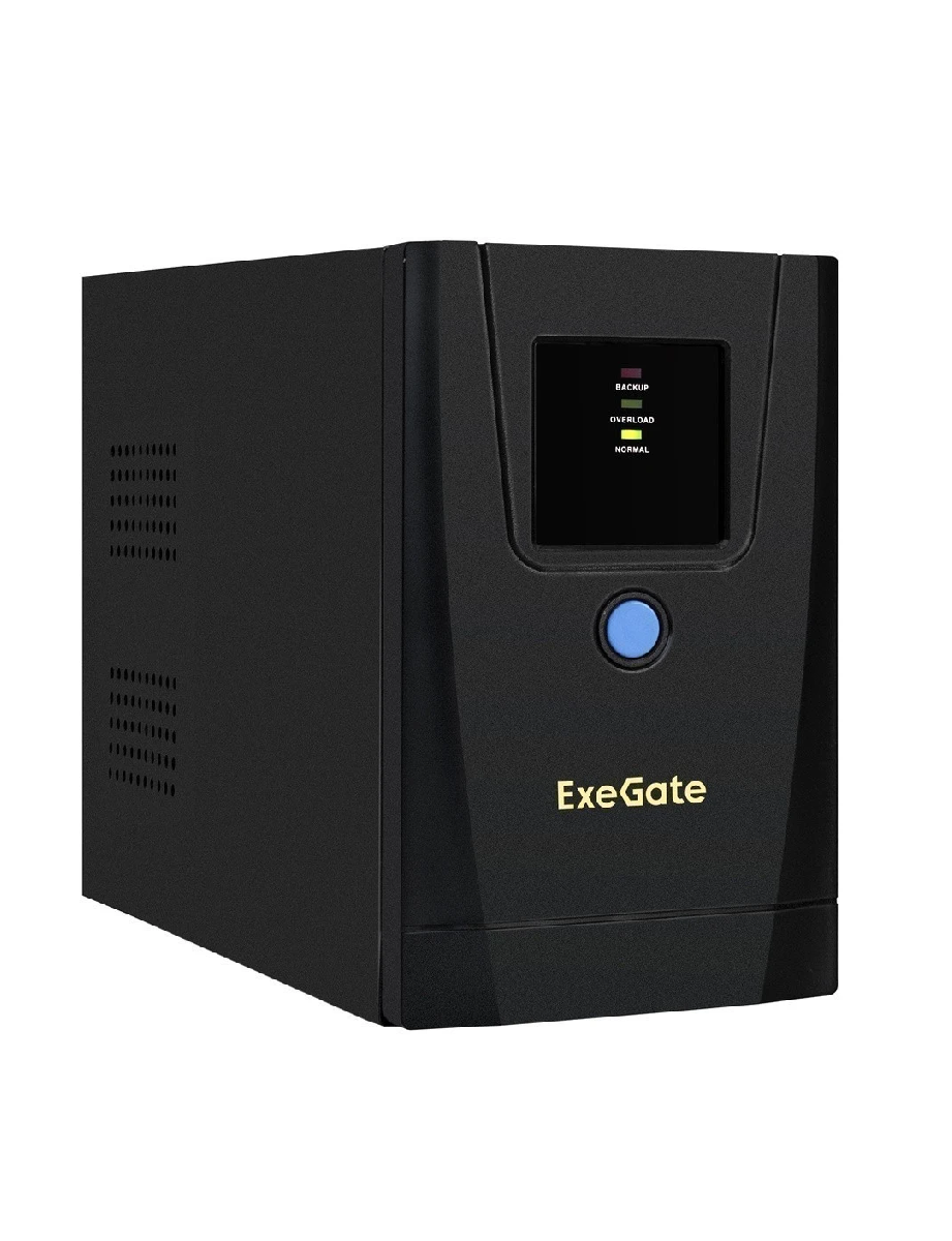 ИБП Источник бесперебойного питания Exegate SpecialPro UNB-1600. LED. AVR.2SH.3C13. USB 950 Вт, Линейно-интерактивный