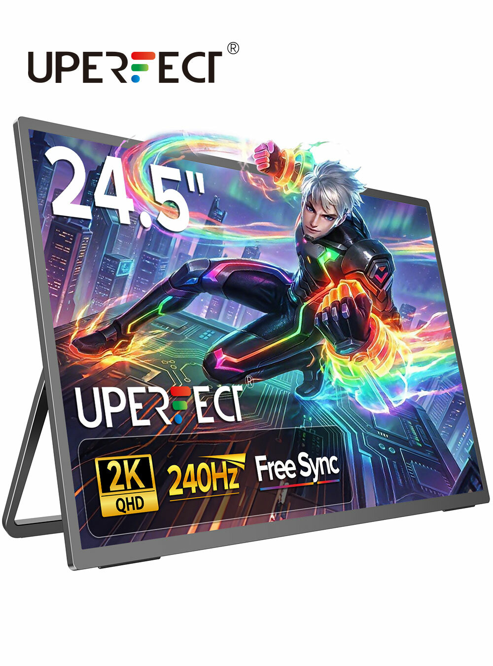 24.5" Портативный монитор UPERFECT Umax25 Pro 2K 2560x1440, 240 Гц, IPS