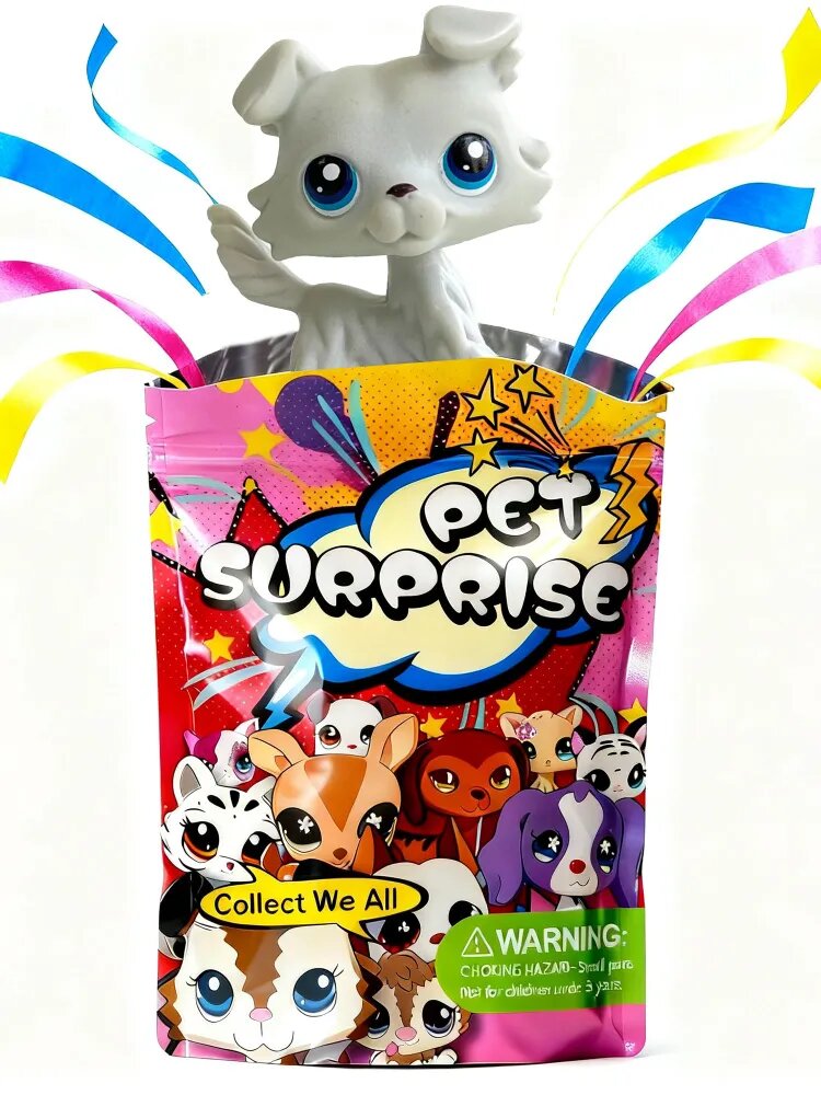 Pet Shop #363, лпс игрушки, Немецкий дог, Сосиска-дог, овчарка, собака, подарок для девочки(С упаковочным пакетом)