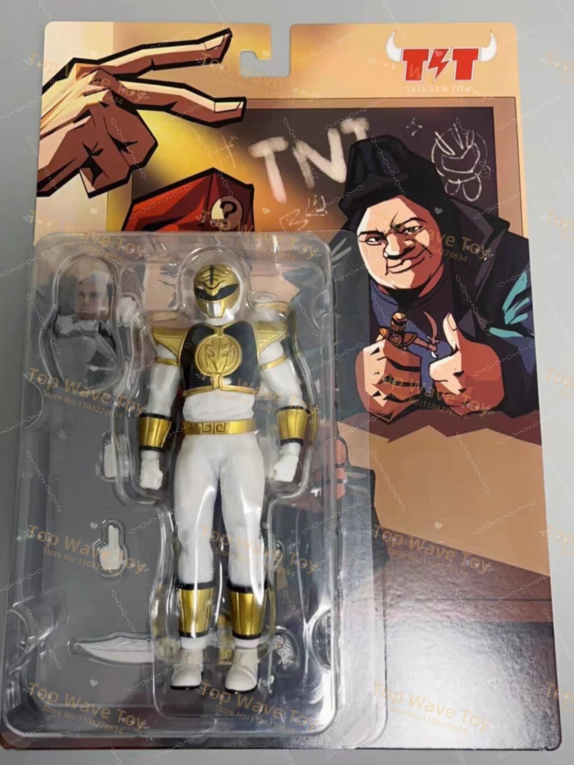 Power Rangers White Ranger 6" Фигурка