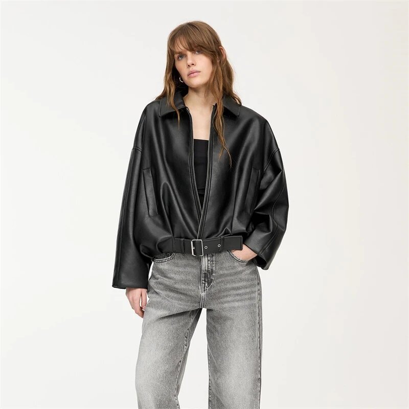 Куртка кожаная