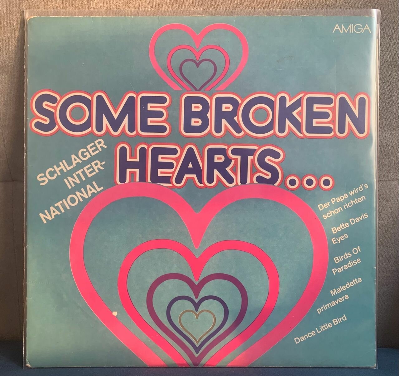 Some Broken Hearts. - Schlager International Виниловая пластинка LP, VG/NM