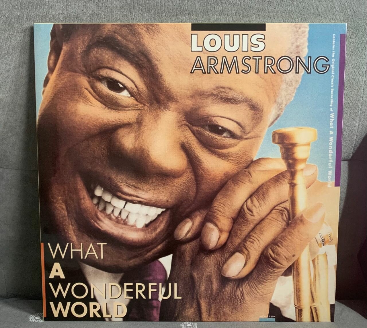 Louis Armstrong What a Wonderful World LP, Виниловая пластинка, NM/Mint