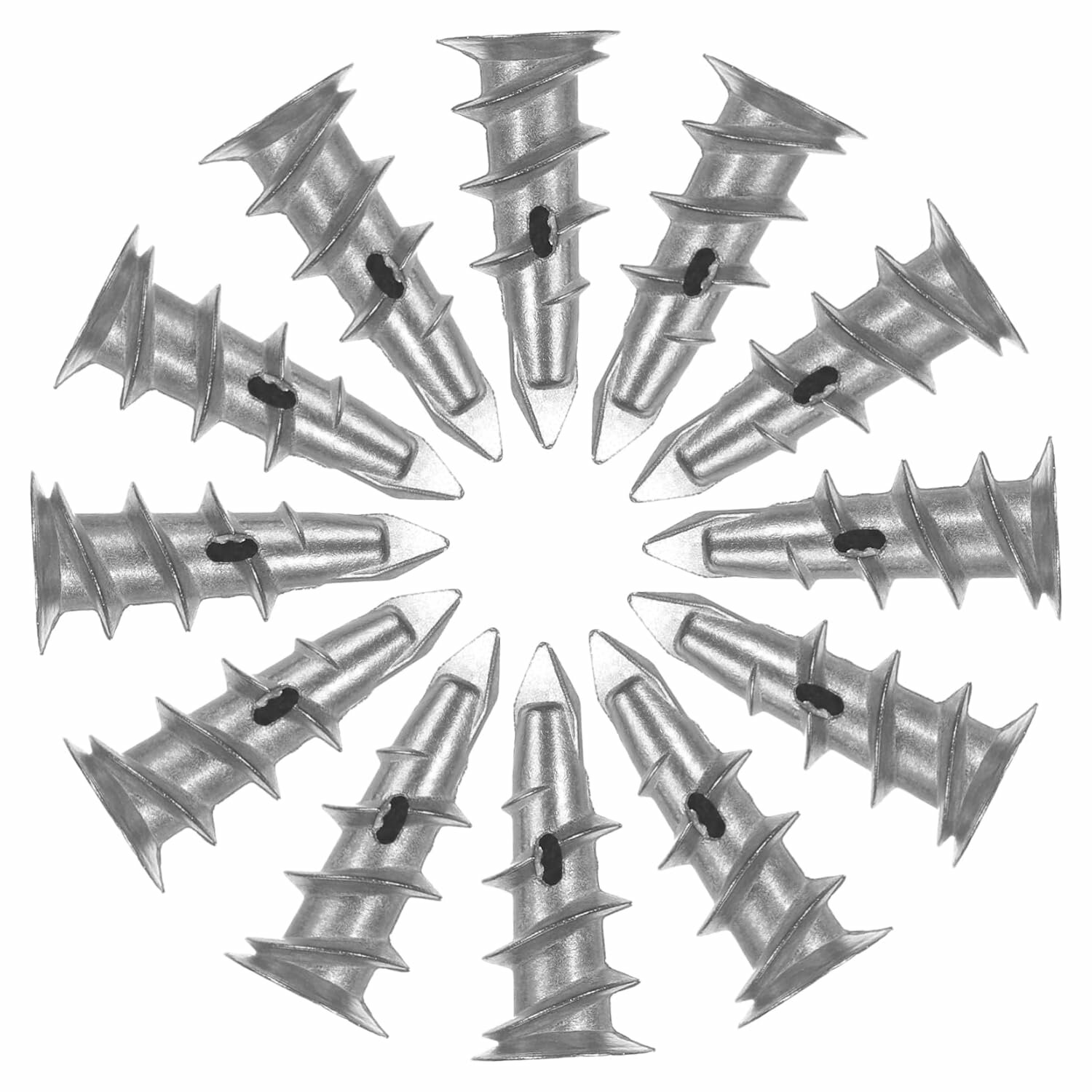 100 шт. сверхмощные самосверлящие анкеры для гипсокартона для подвешивания произведений искусства. Простые в установке р