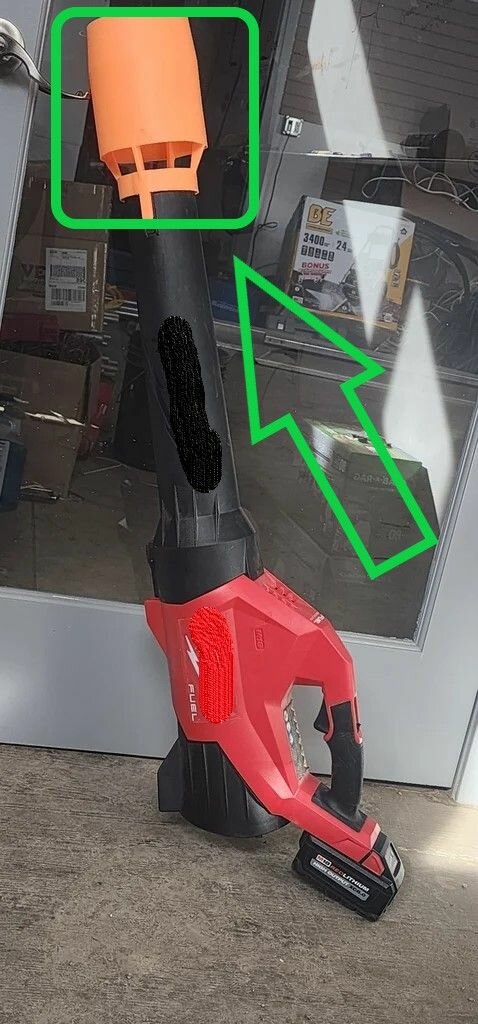 Насадка воздуходувки Milwuakee Blower с эффектом Вентури