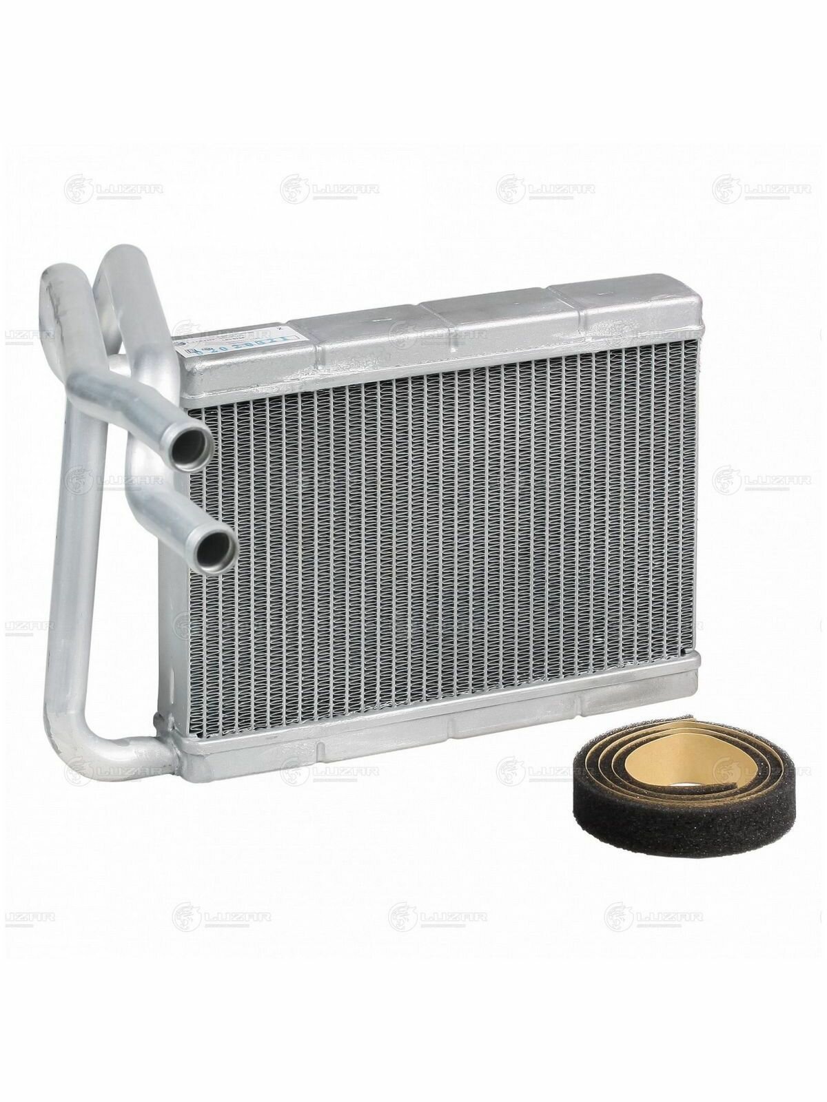 Радиатор отопителя LUZAR LRH0128 для а/м LADA NIVA, CHEVROLET NIVA / Лада Нива, Шевроле Нива