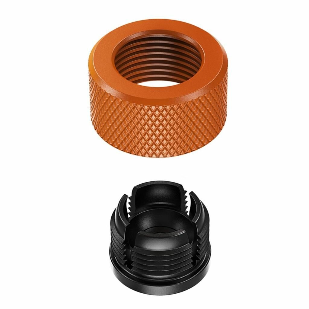 Гайка шаровой головки 17 мм с основанием из АБС-пластика, Оранжевый