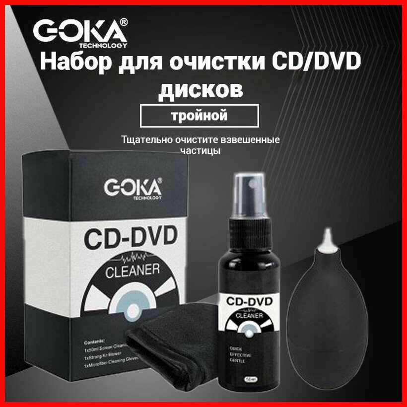 Комплект CD/DVD для очистки опрыскивателя 3-в-1