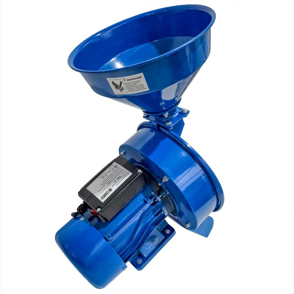 Кормоизмельчитель для зерна 180 кг/ч электрический 2500 Вт ЗУБР-1Н