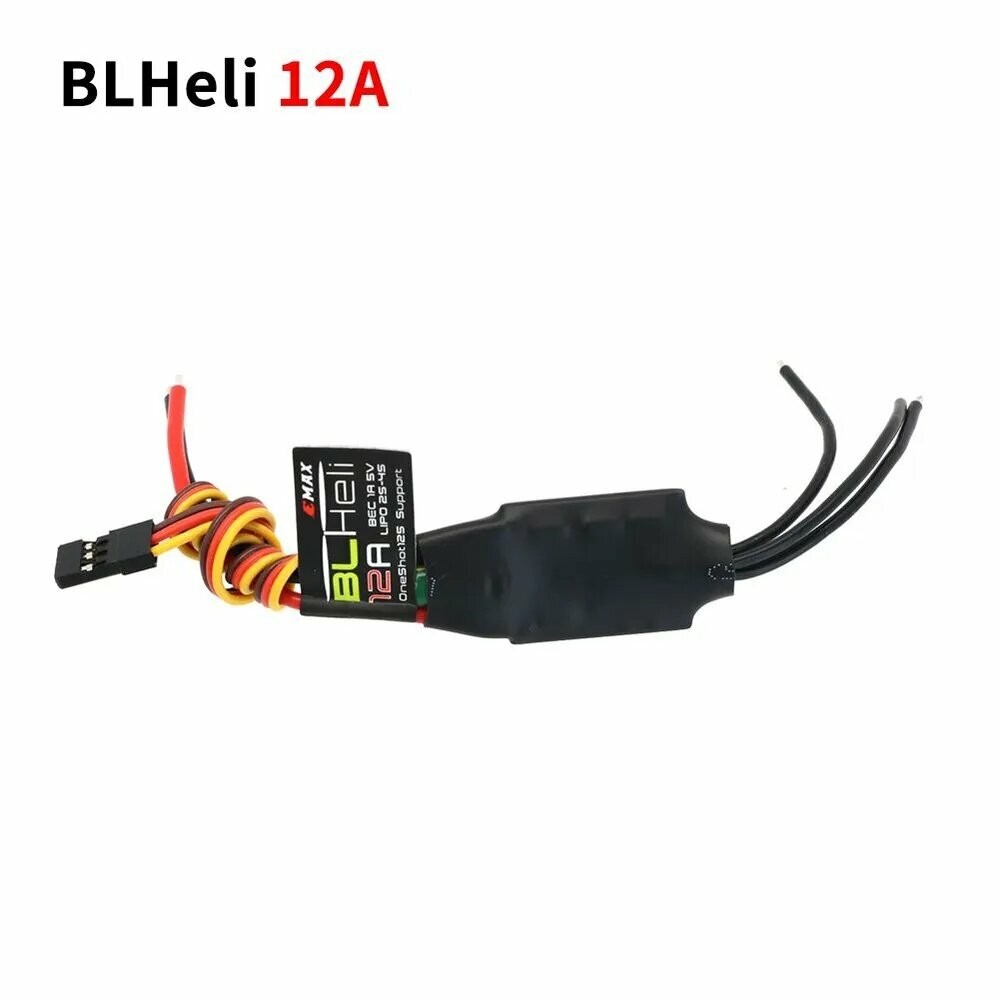 EMAX BLHeli 12A ЭСК Двунаправленный Бесколлекторный регулятор 2-4S