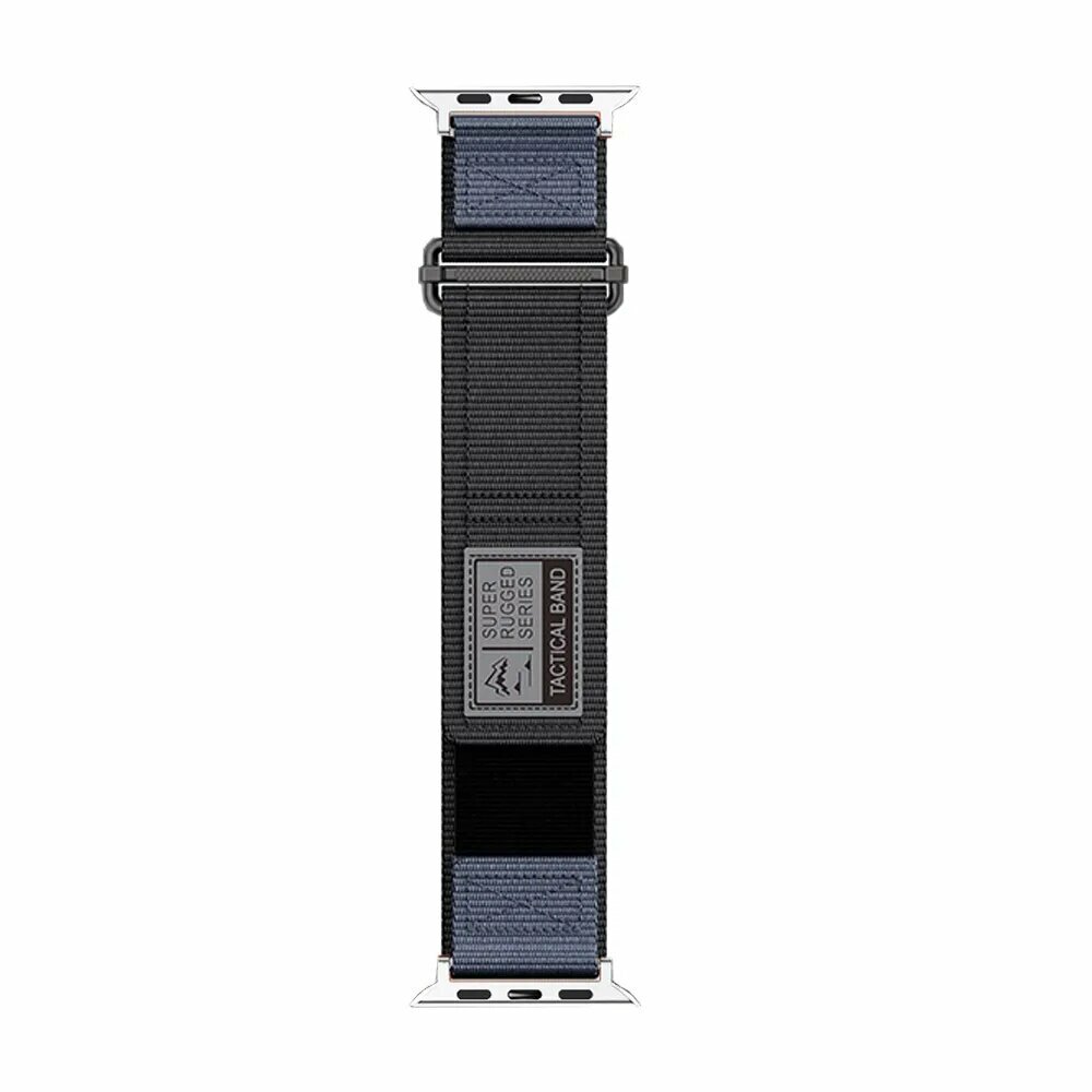 Нейлоновый ремешок с петлей для Apple Watch Ultra 3 2 1 (49 мм) и Series 11 10 9 8 7 6 5 4 SE 3 2 1 (46 мм, 45 мм, 44 мм), мягкий эластичный спортивный ремешок из нейлона для iWatch