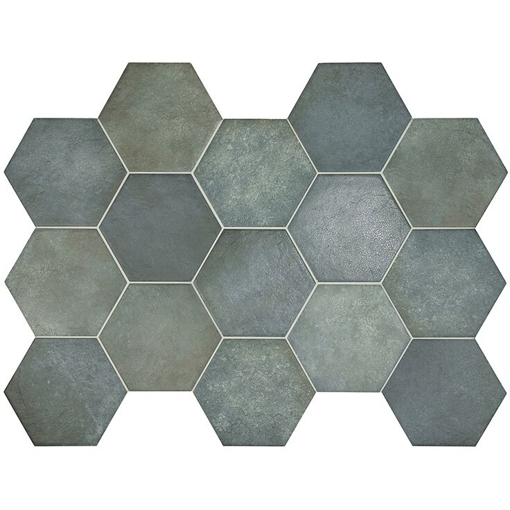 Керамогранит Equipe HERITAGE INDIGO 17,5X20 см , 25шт (цена за 1 уп - 0,71кв. м)