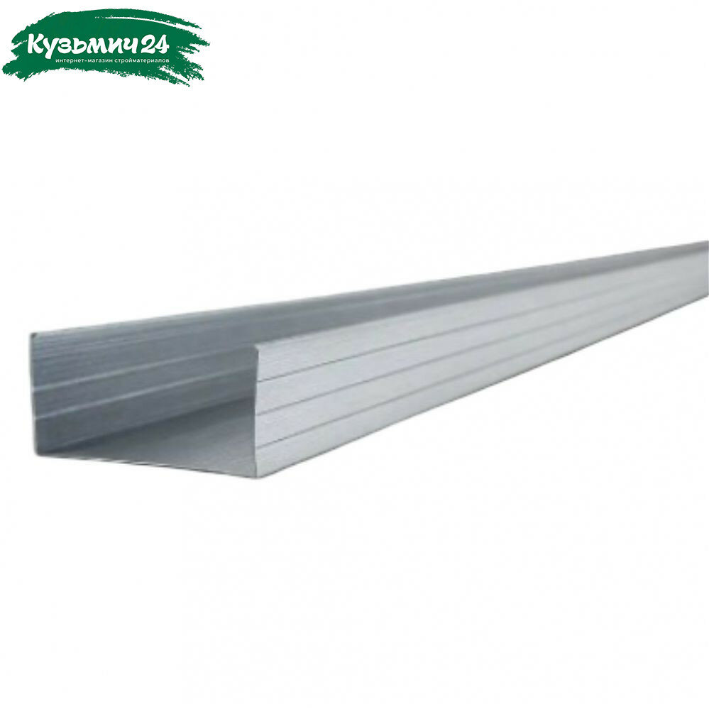 Профиль стоечный RBM ПС 75/50, сталь, 75х50х3000 мм, оцинкованный, для перегородок и стен