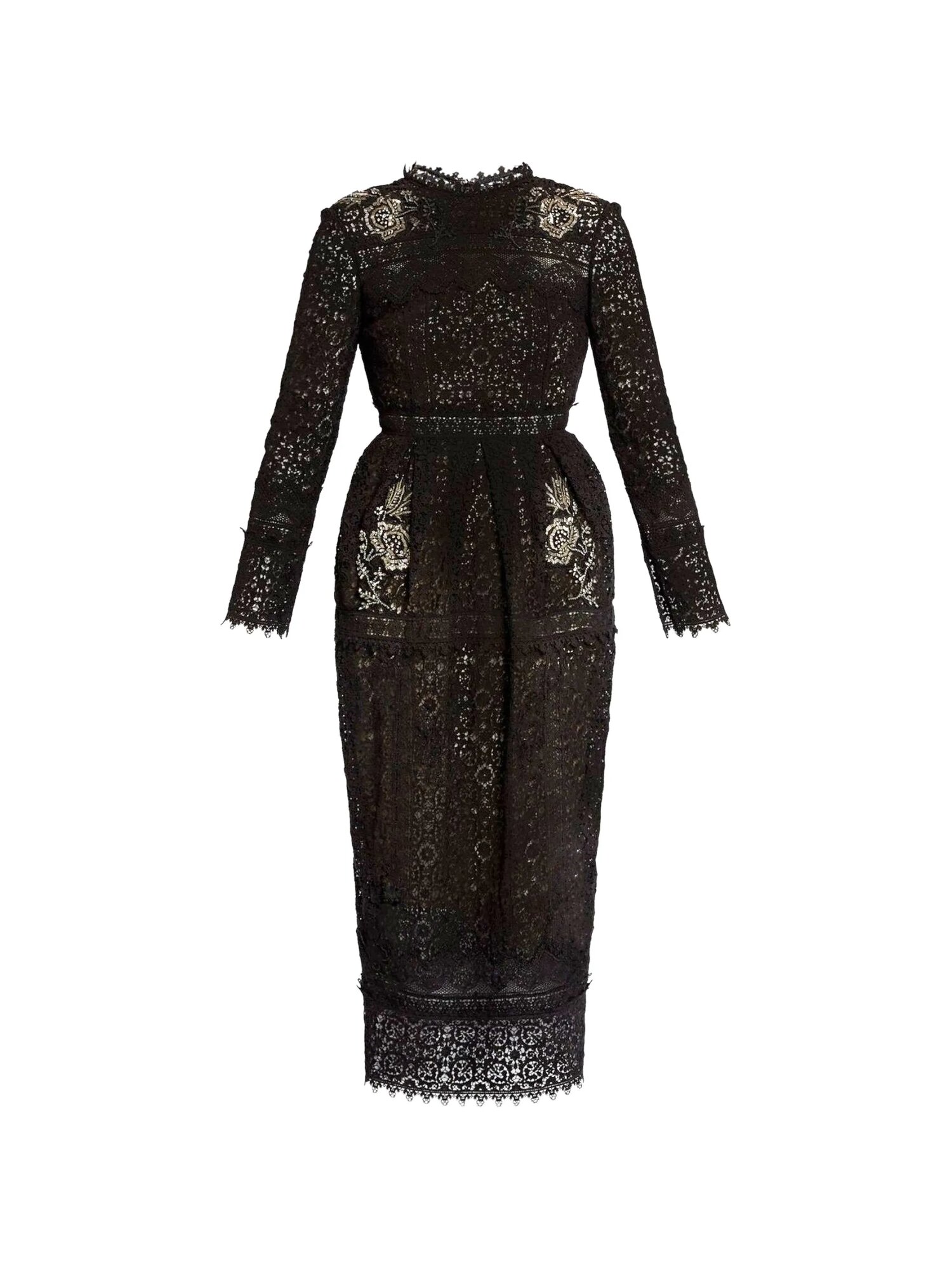 Платье Lace beaded dress