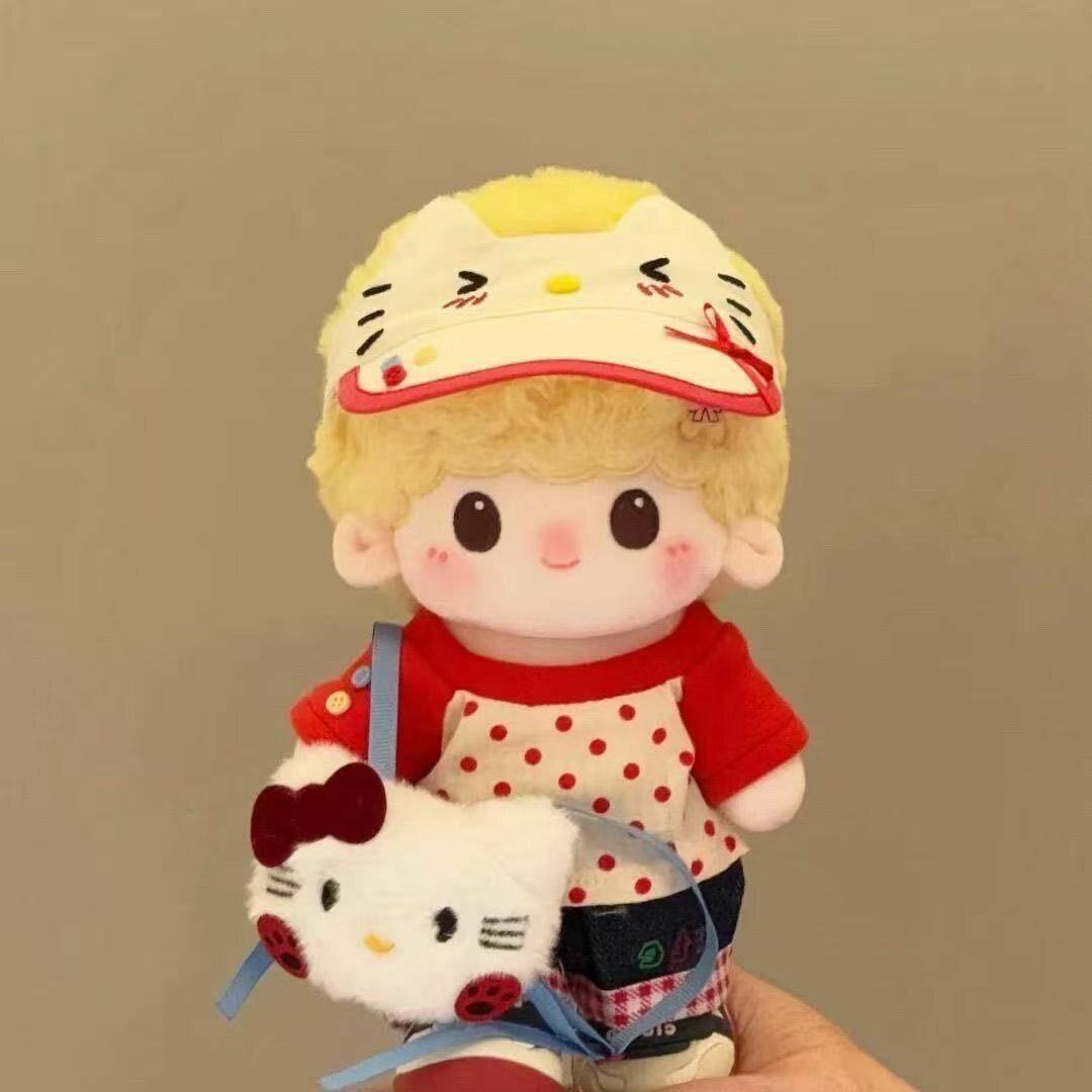 Одежда для текстильной куклы , комплект без атрибутов 10 см/20 см