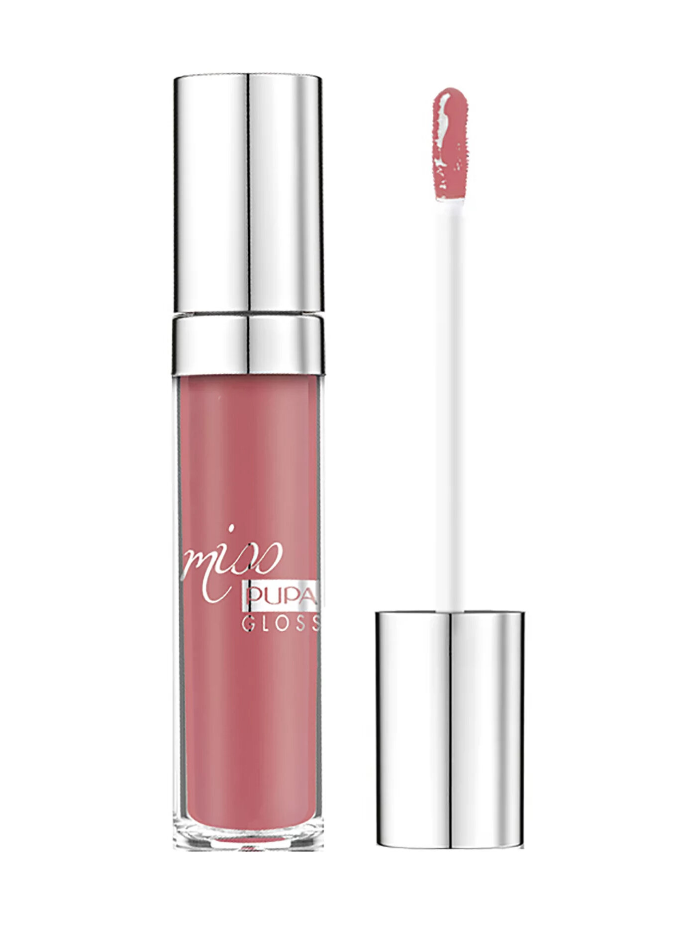 Блеск для губ Pupa Miss Pupa Gloss, тон: 302 ingenious pink, 5мл