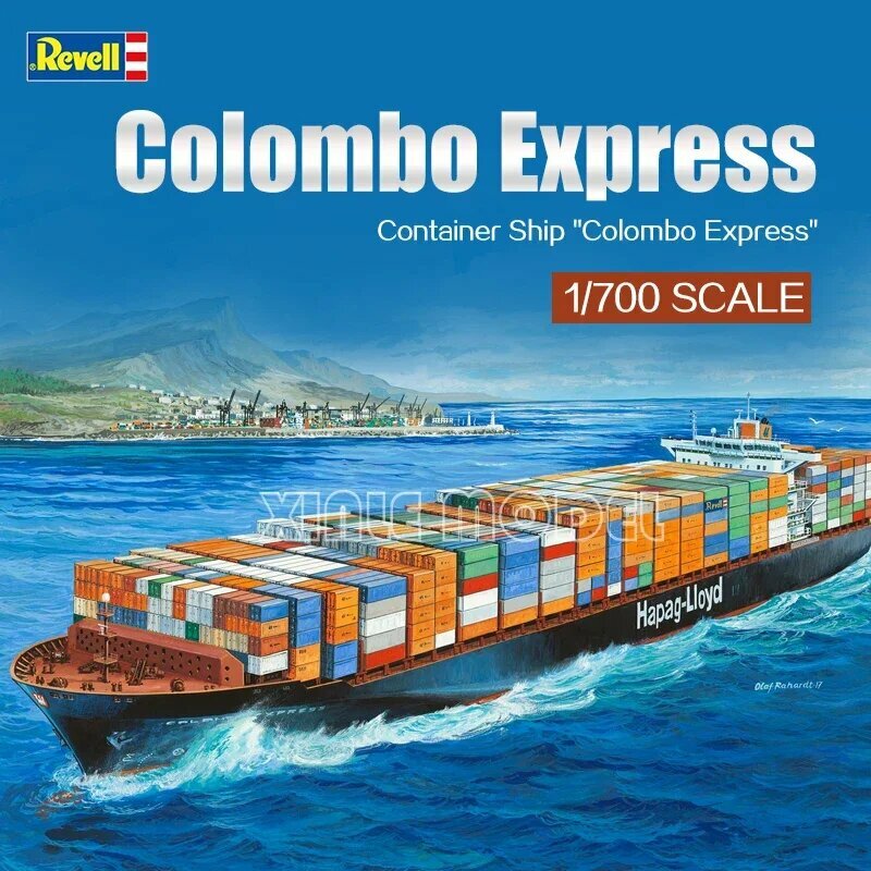 Модель корабля Colombo Revell 1/700