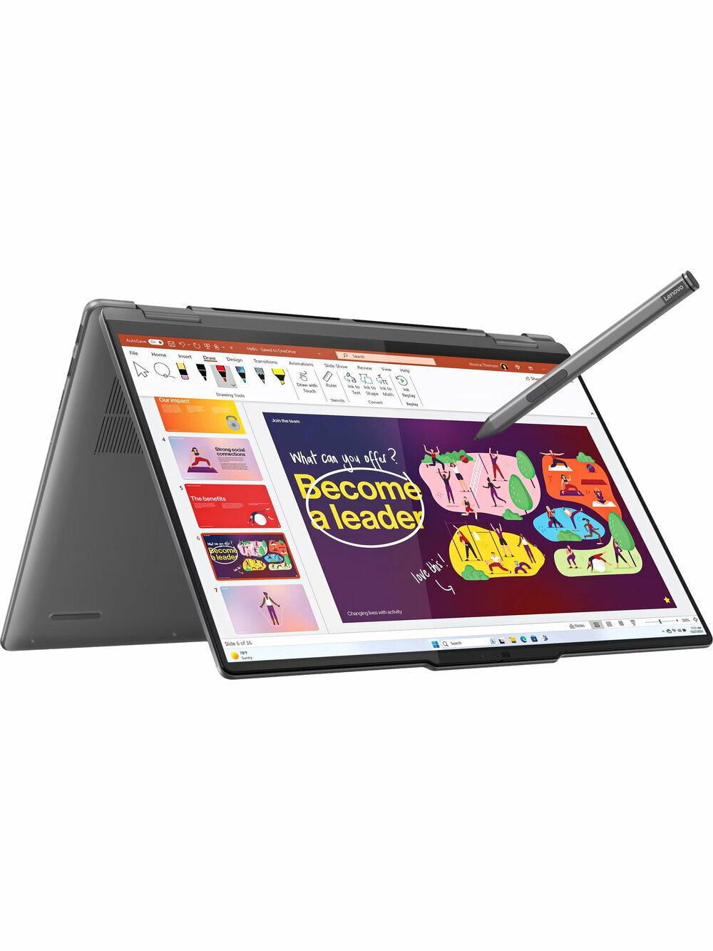 Ноутбук LENOVO Yoga 7 2-in-1 16IML9 16" (83DL0002US) Без ПО