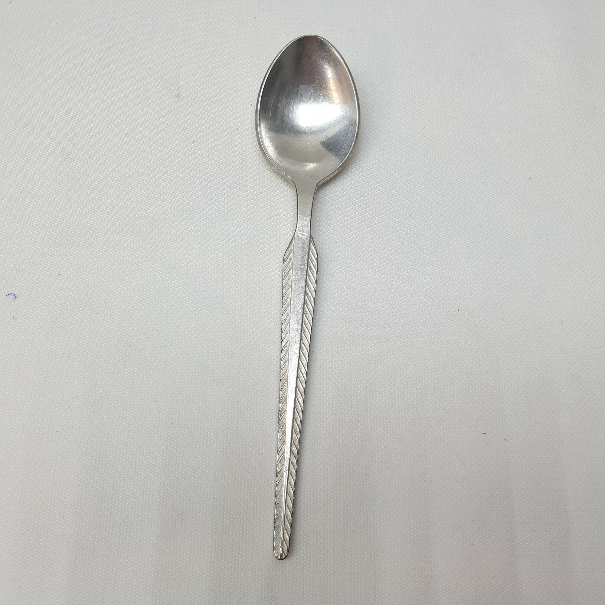 Винтажная чайная ложка, мельхиор. СССР