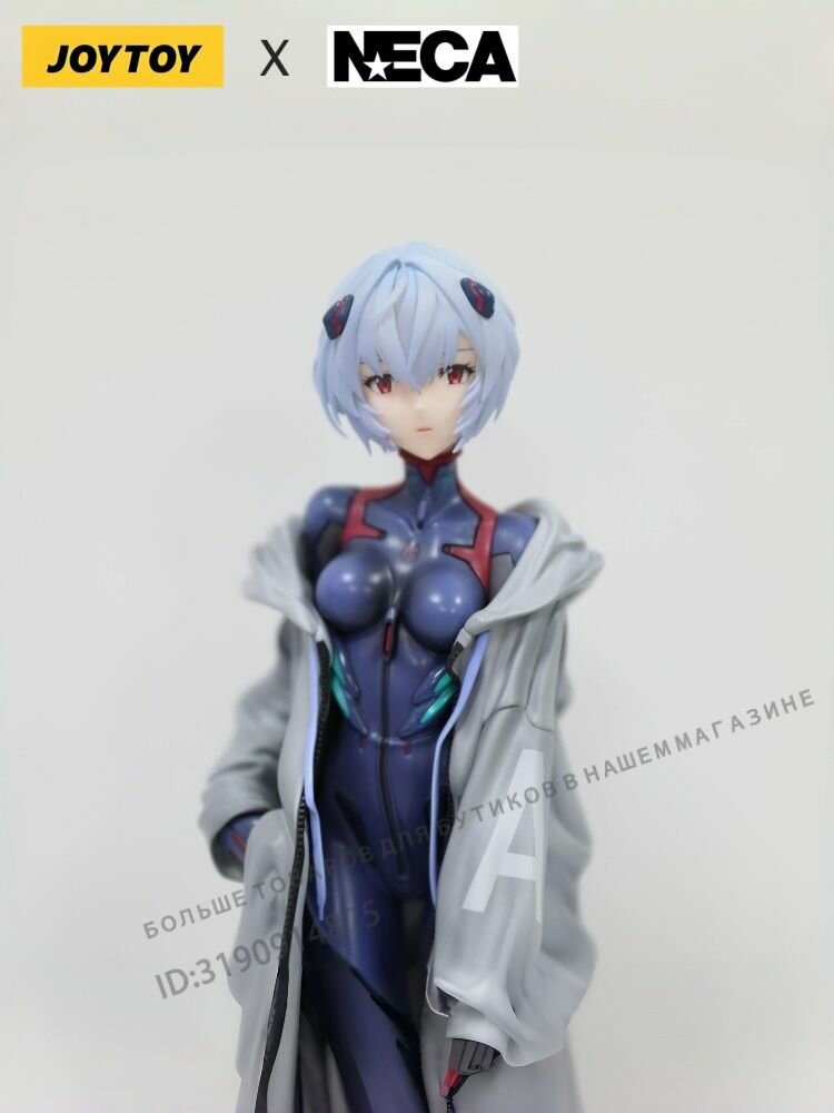 Альтернативный образ Рей Аянами / Коллекционная миниатюра в спокойной обстановке / Подарок ценителю психологической анимации / Проработка складок одежды и деталей интерьера