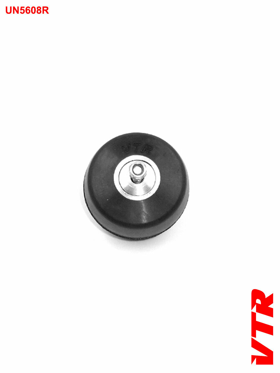 Ролик для лыжероллеров (66хМ6х50), с распорной втулкой, 2 подшипника, 2 шайбы, 1 болт, 1 гайка, UN5608R, VTR