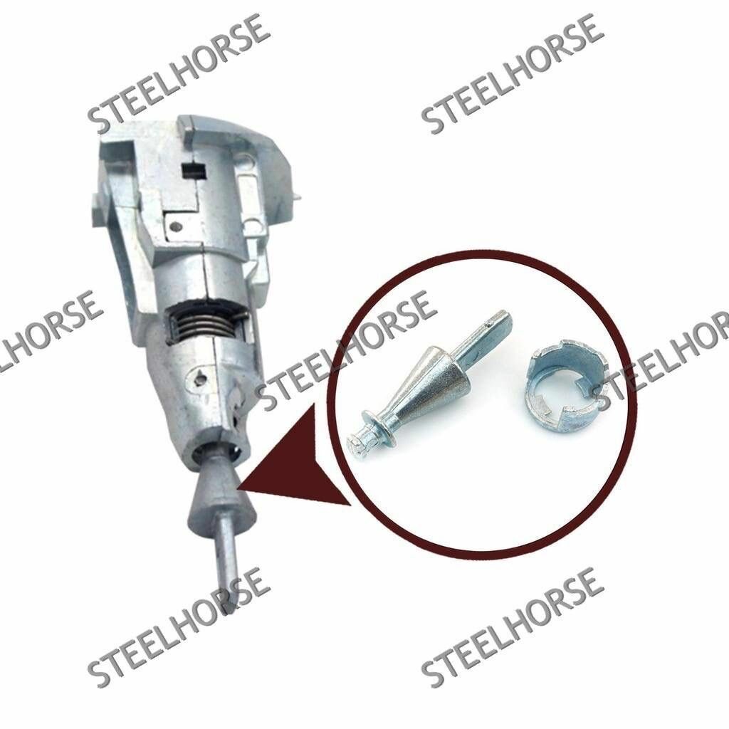 Ремкомплект личинки двери (лев/прав) VW Golf5 2003-2009; Jetta 2005-2011 (45.5мм)