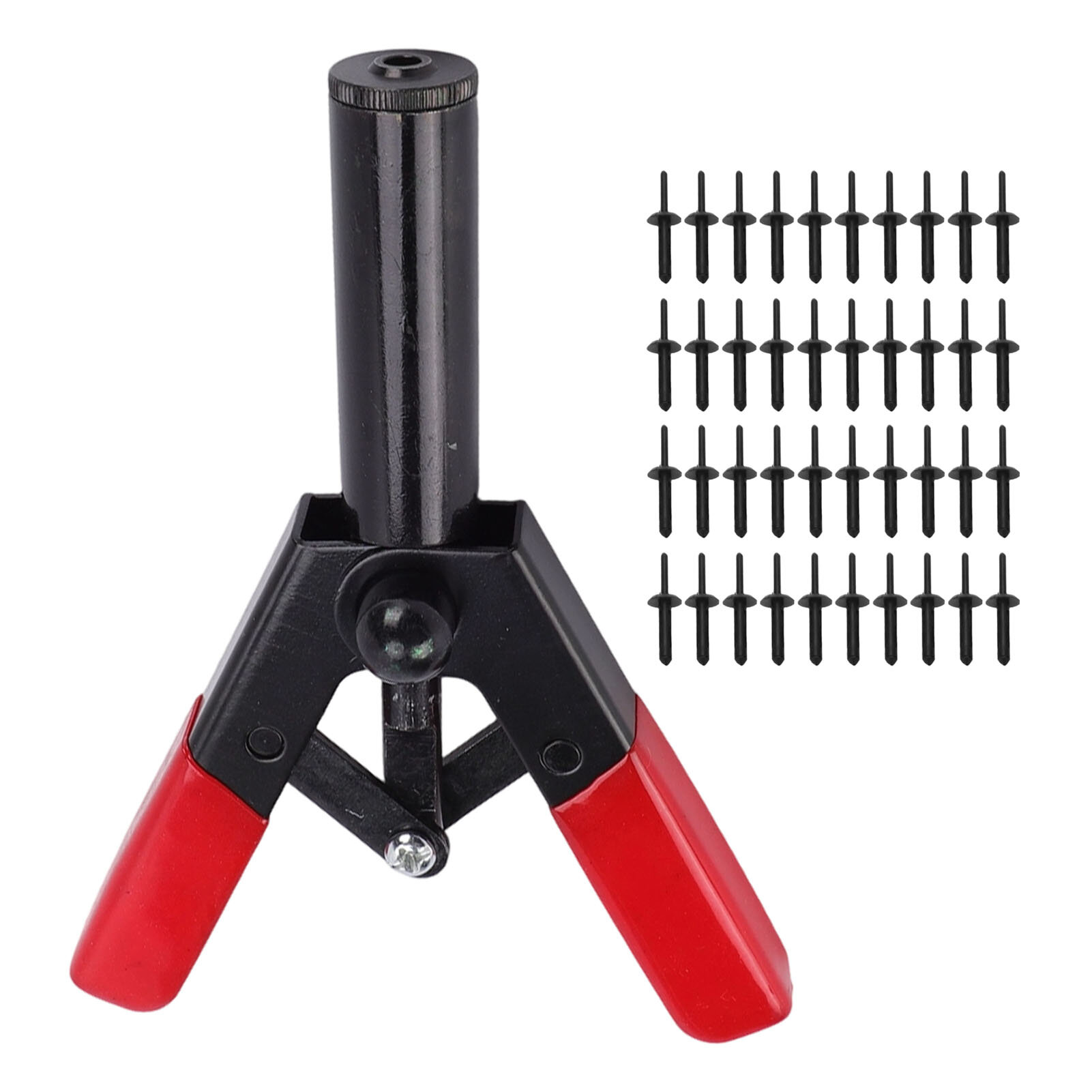 Набор из 41 пластикового заклепочного пистолета с различными типами заклепок, комплект ручных заклепочных пистолетов для ремонта автомобилей.