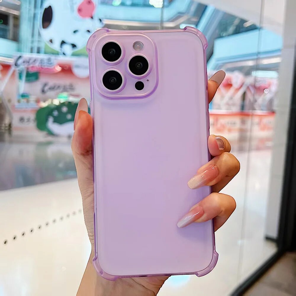 Фиолетовый чехол Samsung Galaxy A56 5G, матовый TPU