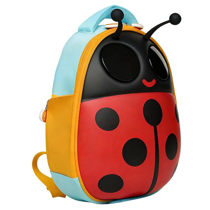 Детский рюкзак LOY C9-1 Ladybird с ЖК-экраном, Bluetooth-подключением и управлением через приложение, для детского сада и путешествий