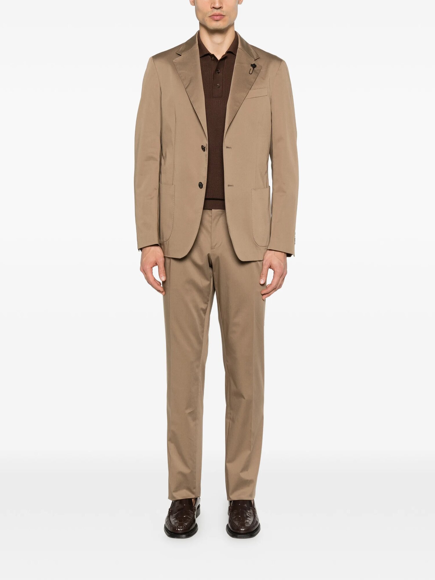Комбинезон Lardini Single-breasted suit, размер 52, разноцветный — фото 1