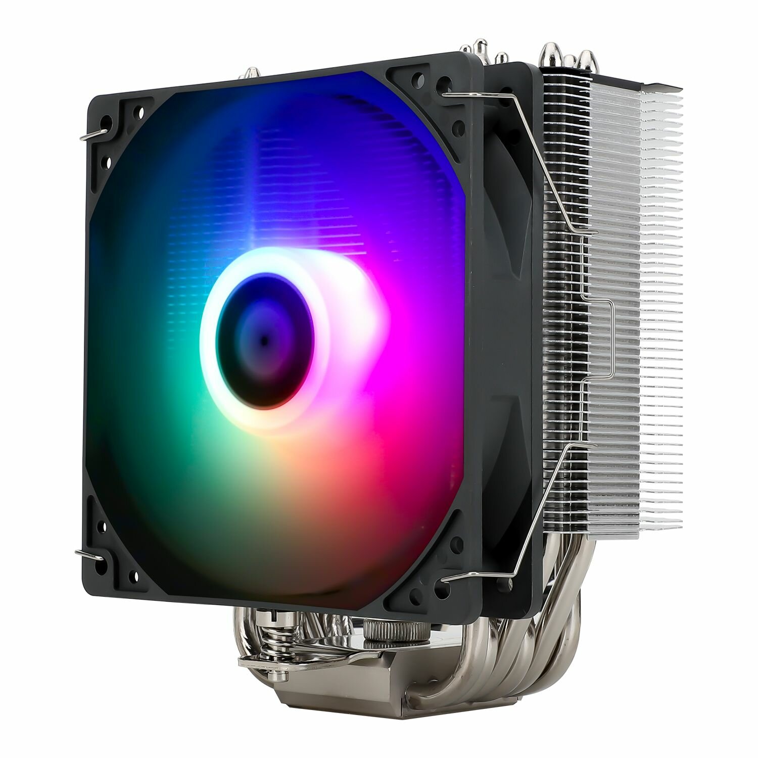 Кулер для процессора Thermalright Burst Assassin 120 ARGB LGA115X/1200/1700/AM4/AM5 (120mm ARGB PWM Fan, медное основание, 6 тепл. трубок 6мм) / TRBA120A