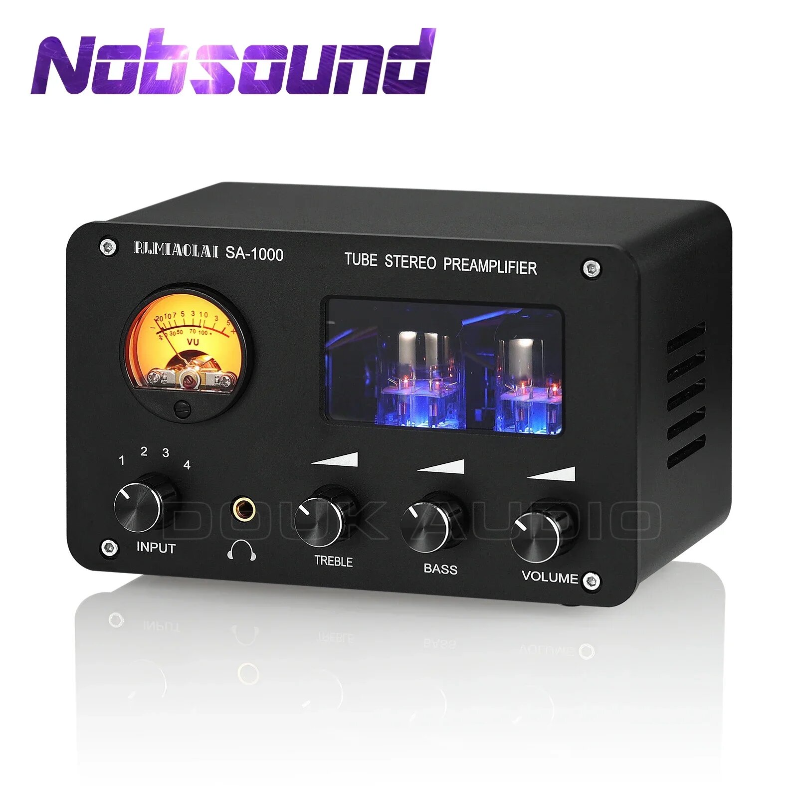 Nobsound HiFi ламповый предусилитель стерео