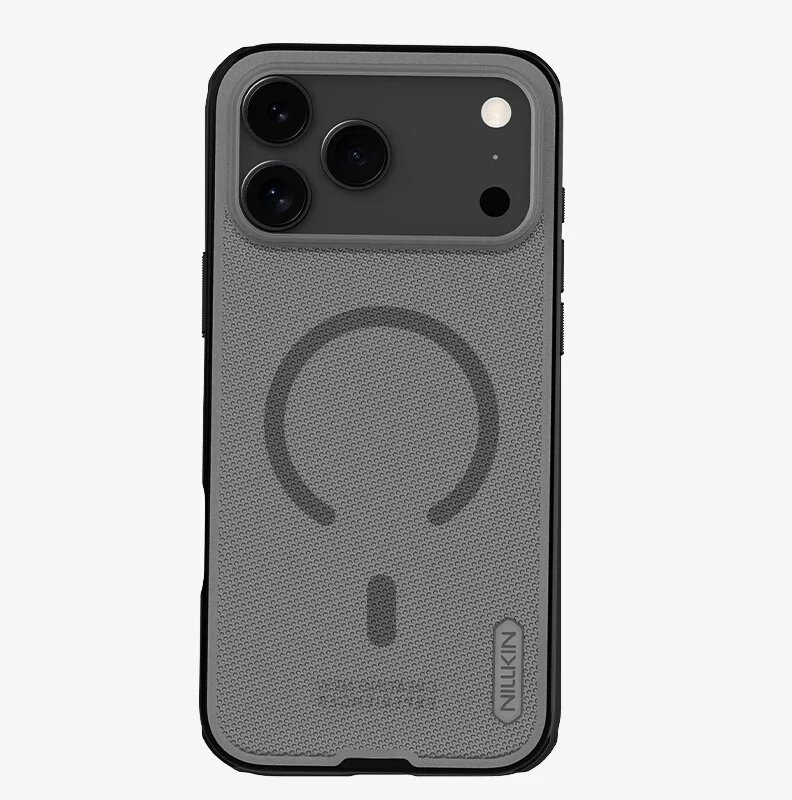 Серый чехол Nillkin Frosted Pro Magsafe для iPhone 17 Pro
