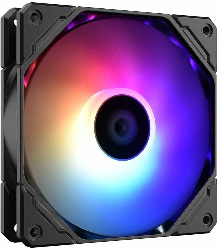 Вентилятор для корпуса ID-Cooling Pro ARGB 120х120х25 мм, черный 4-pin 35,2дБ (TF-12025-PRO ARGB)
