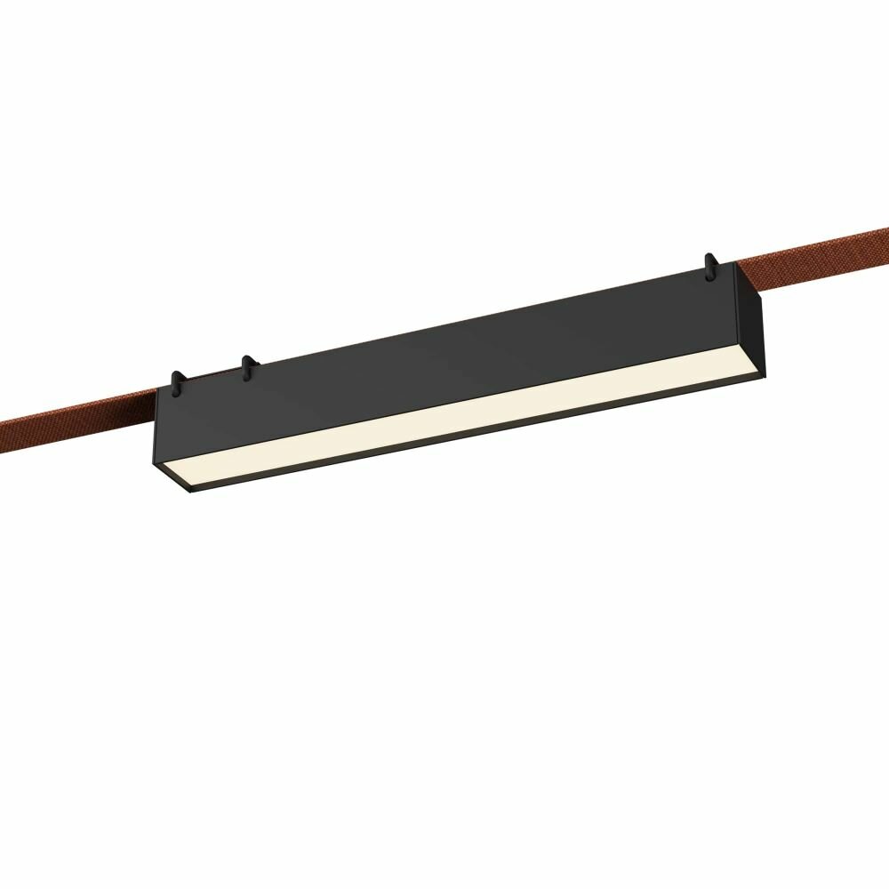 ST456.436.12 ST-Luce Св-к трек. Черный LED 1*12W 3000K 670Lm Ra90 120 IP20 L323xW40xH45 48V.