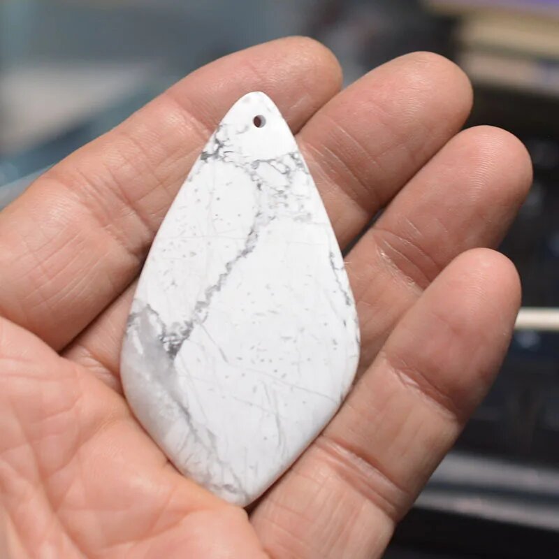 Кабошон лазурит FLTMRH 20-60 мм Белый, 003