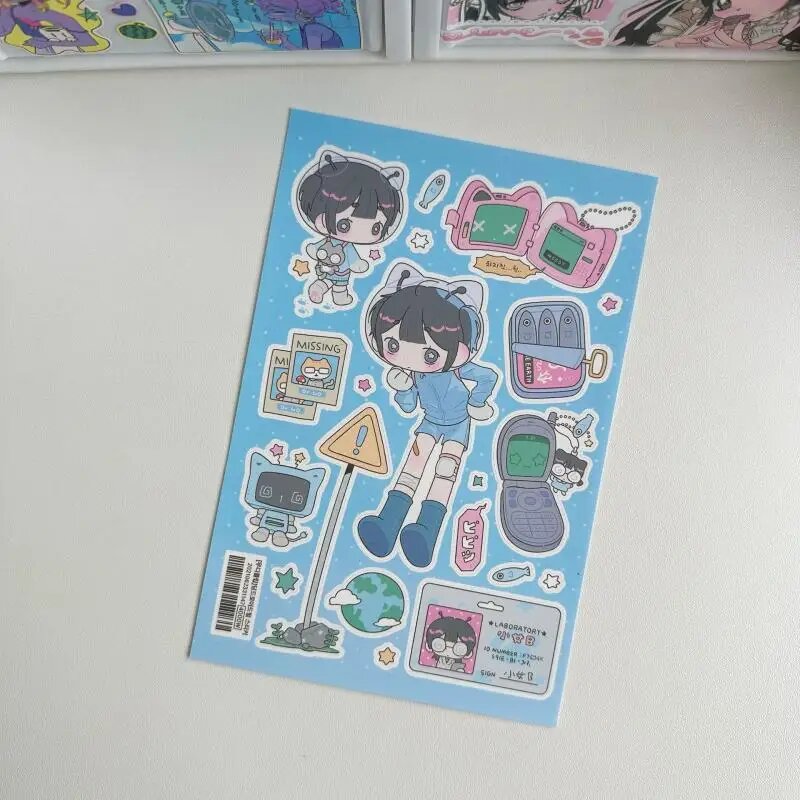 Крутые наклейки Shibuya Girl A1