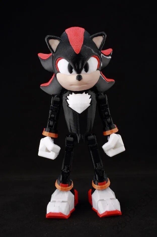 Фигурка Shadow The Hedgehog 14 см, шарнирная, для мальчиков, из ABS пластика — фото 1
