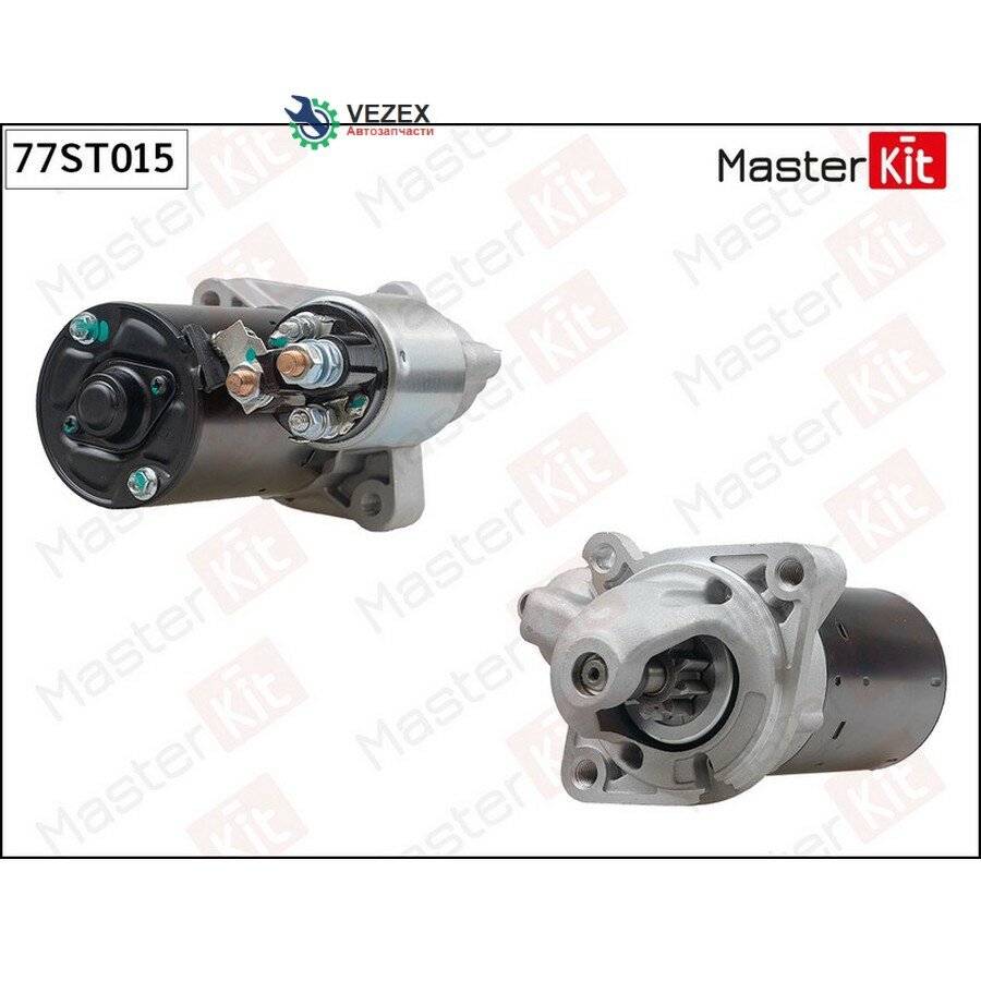 MASTERKIT 77ST015 стартер! 1.4Kw 12V\ BMW E36/E34/E46/E39/E60/E83/E85 90>