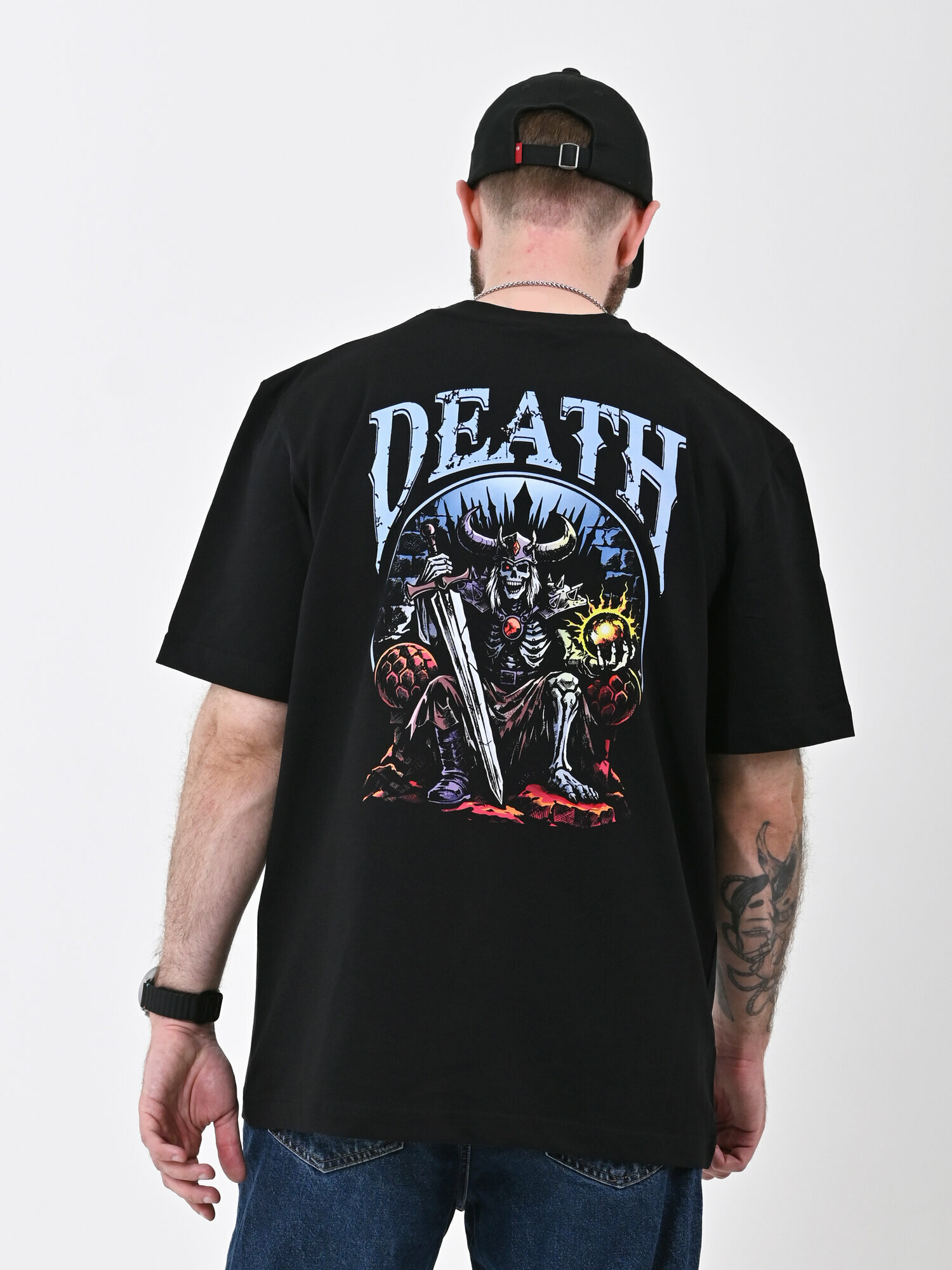 Футболка Throne skeleton